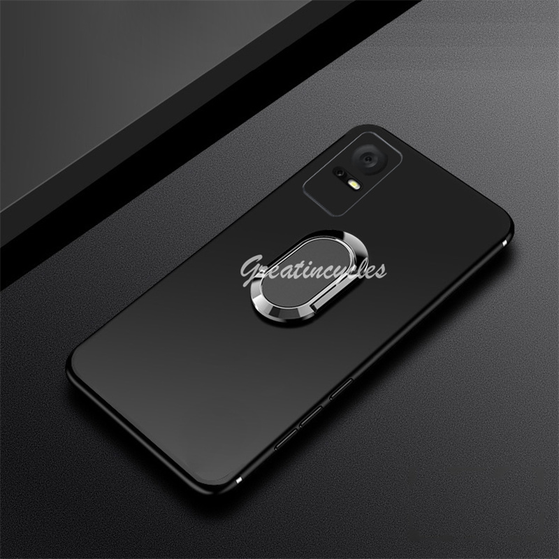TCL 405 T506D/406 T506K/408 T507U Phone Case Car Magnetic Metal Ring ...