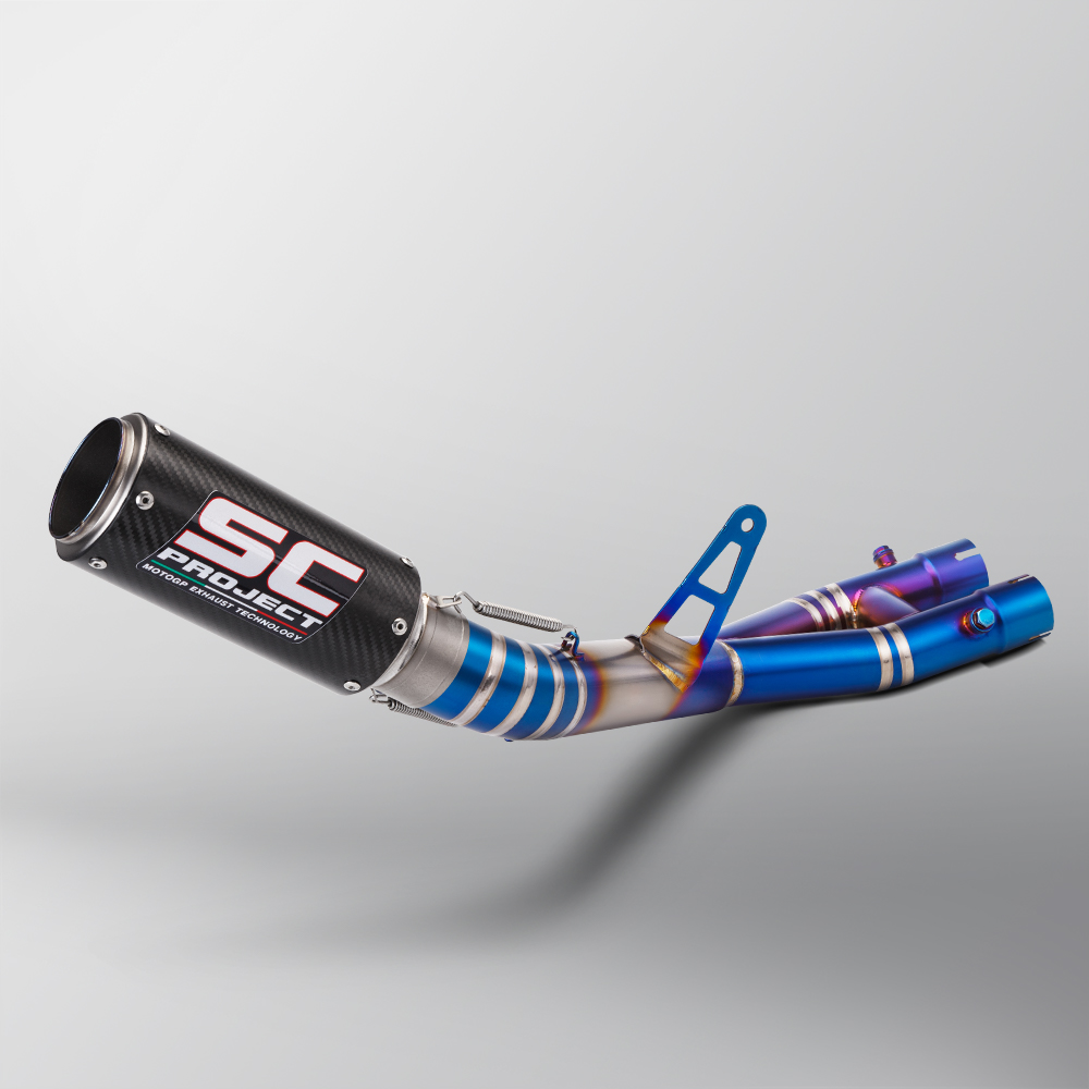 SC PROJECT racing exhaust muffler Slip On Line Titanium Yamaha R1 2015 ...