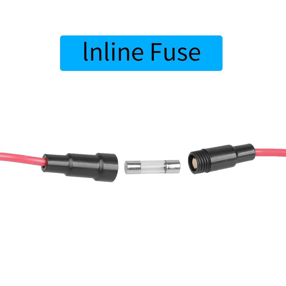 60cm Wire with 10A Fuse for Car PD Charger Socket QC3.0 Fast Charging ...