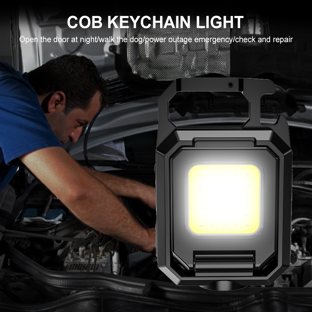 Asafee J031PLUS COB LED+XPE LED mini Ultra bright key light portable ...