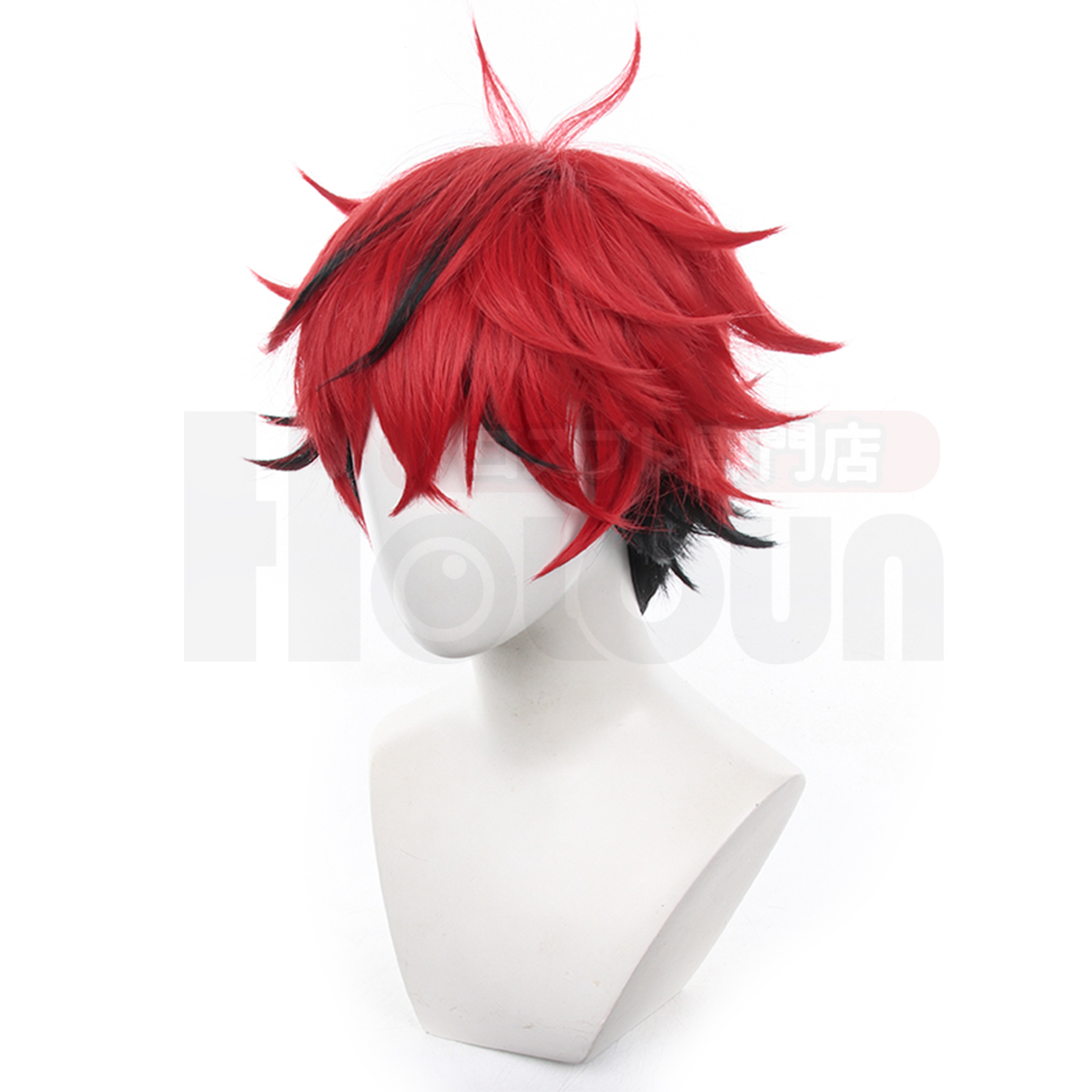 HOLOUN Gokurakugai Anime Yoru Yomi Cosplay Wig Rose Net Synthetic Fiber ...