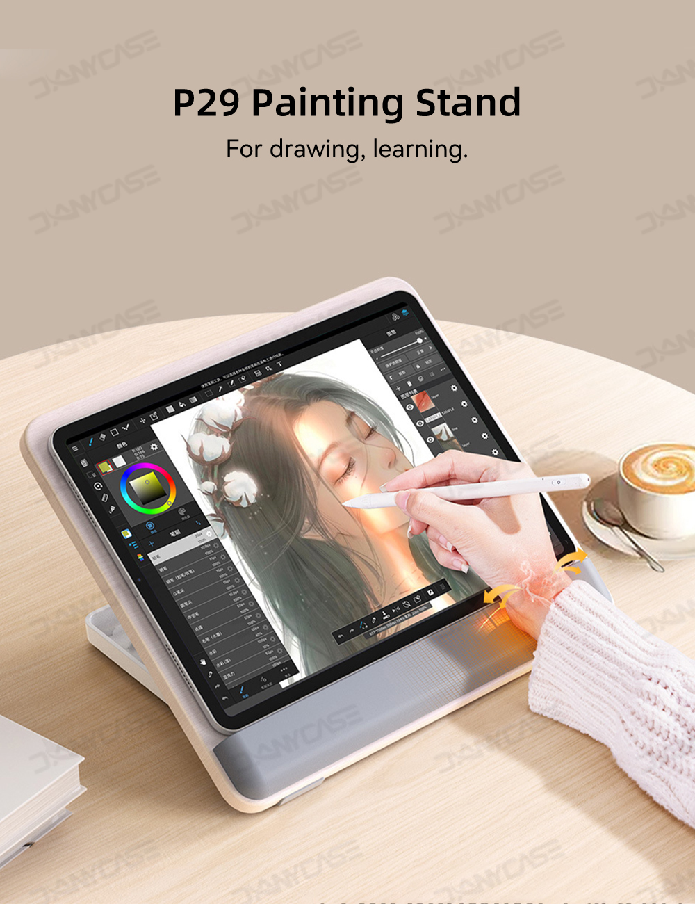 Tablet Drawing Stand For iPad Pro Samsung Tablet Support Laptop Stand ...