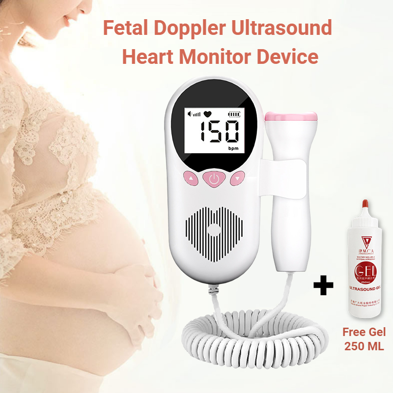 Fetal Doppler original Baby Heart Monitor Device Pregnant Women Home ...