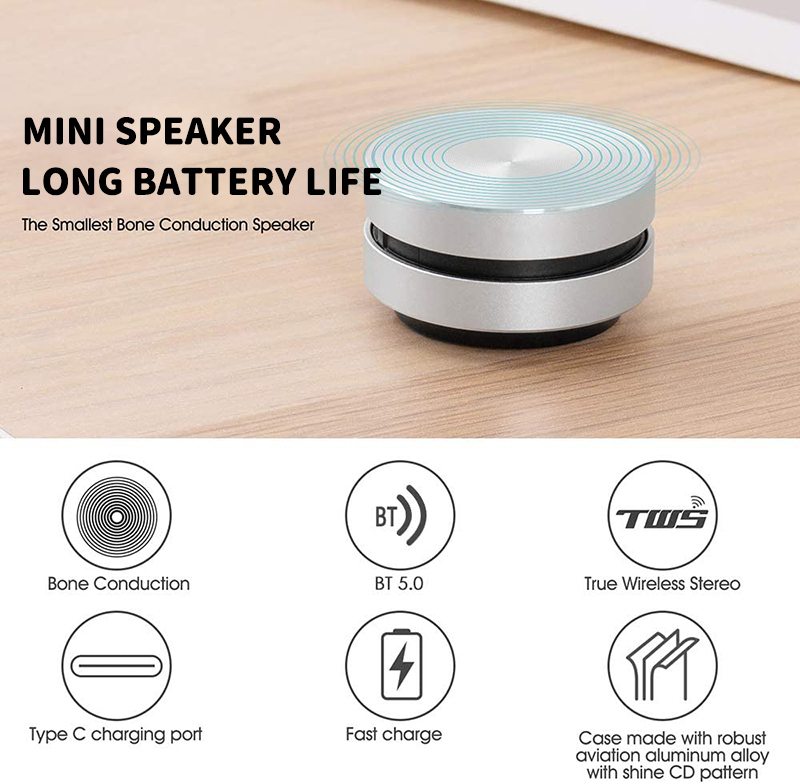 Original Portable Wireless Rechargeable Bluetooth Metal Hifi Tws ...