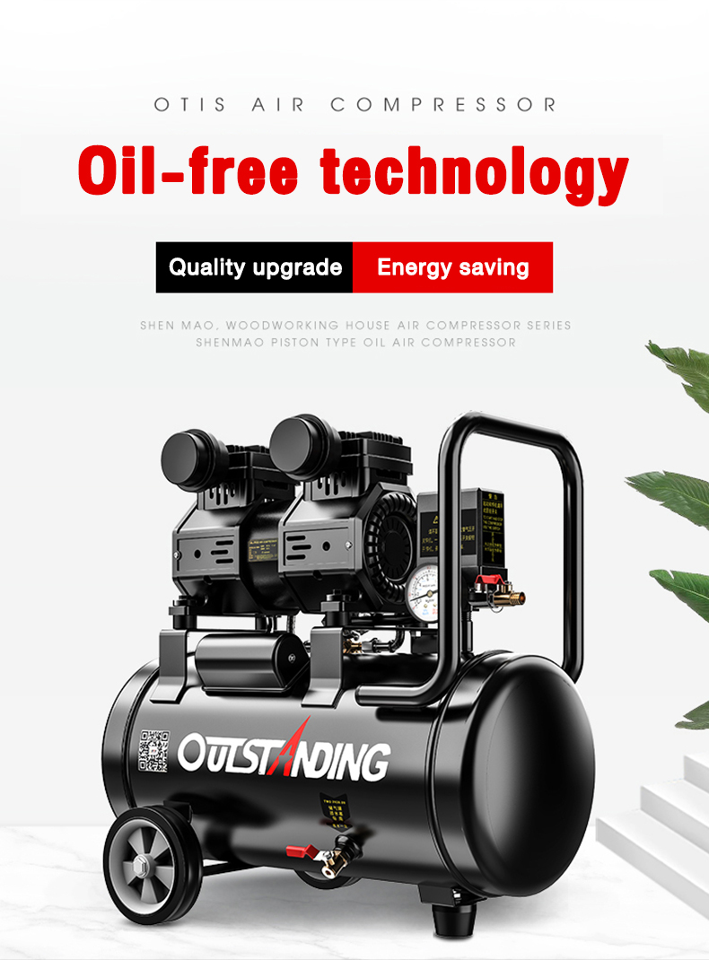 Air compressor heavy duty portable compressor air tank,oil free ...