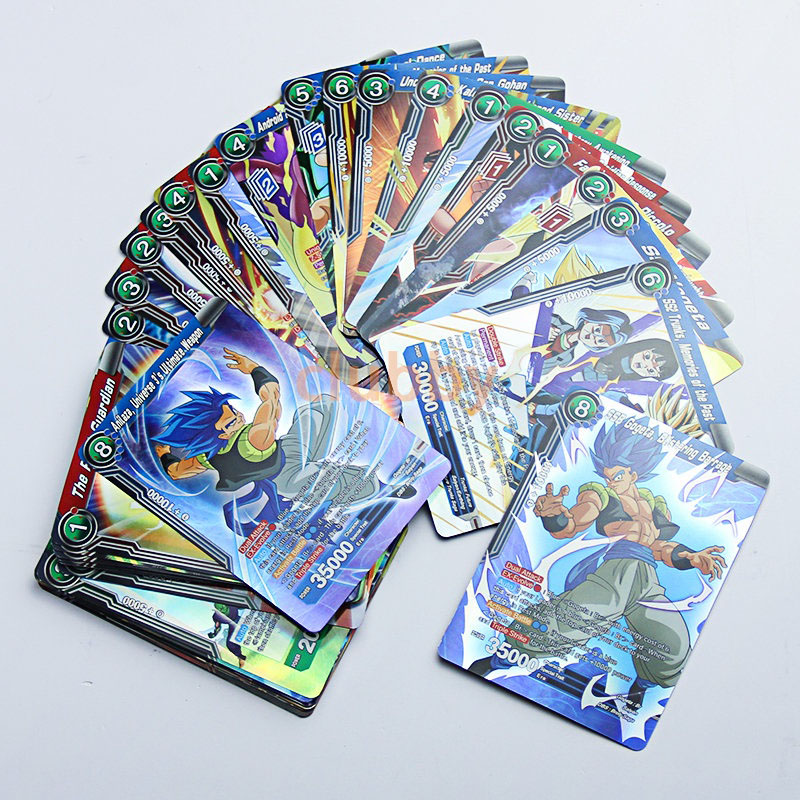 50pcs Dragon Ball Card Son Goku Vegeta Saiyan Anime Rare Collection ...