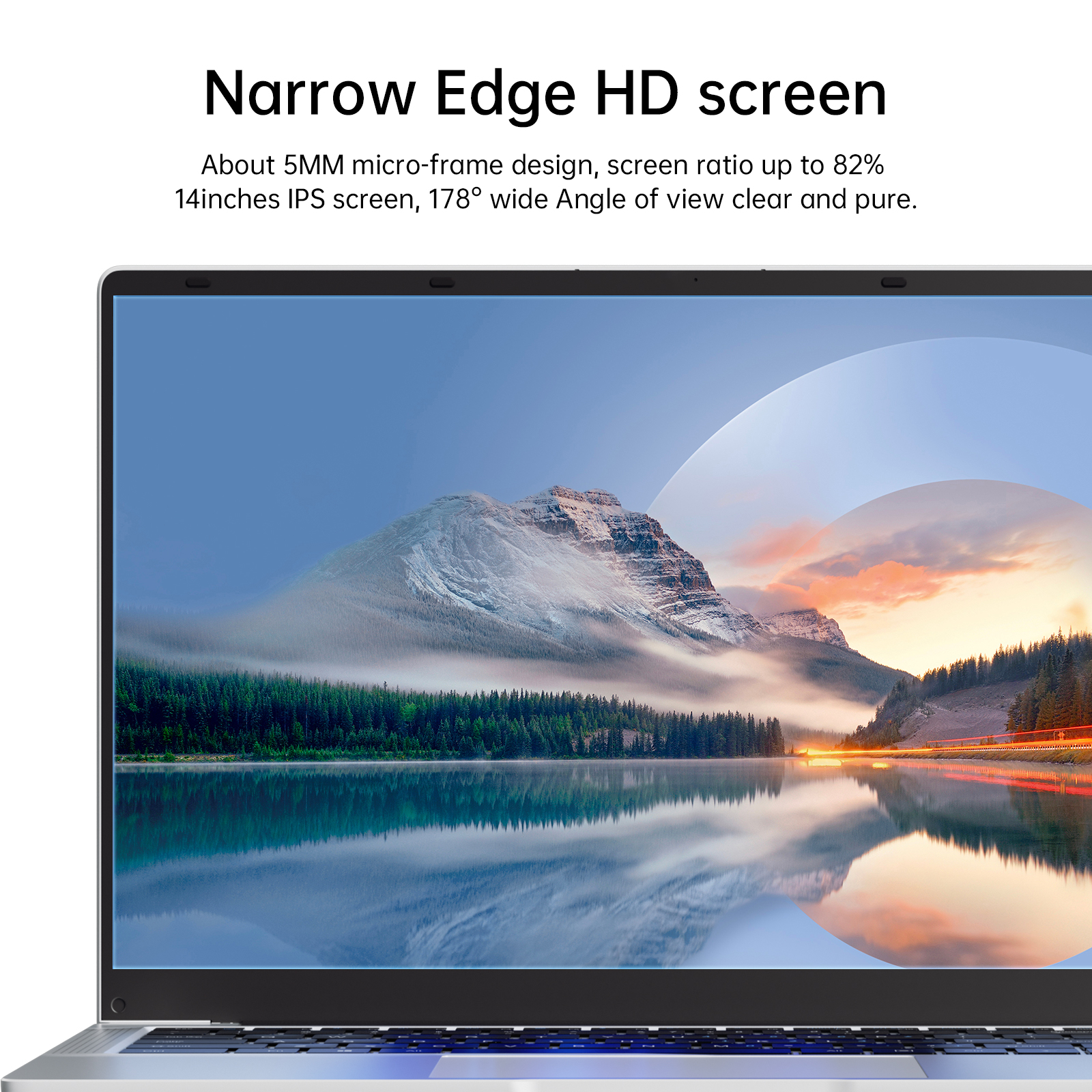 BYONE Laptop 15.6 Inch Celeron N4000 8G RAM 256GB SSD FHD Screen ...