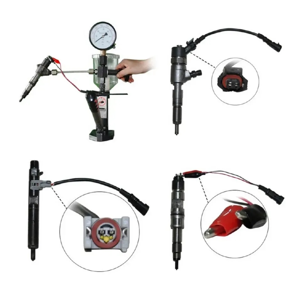 60Mpa nozzle explosion pressure fuel injector calibrator 0-400BAR ...