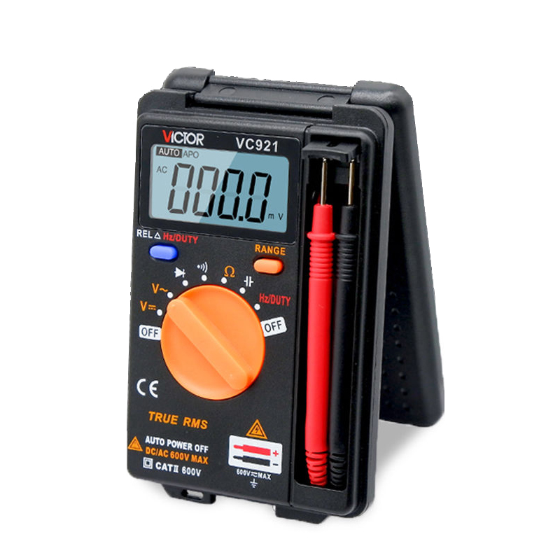 Original VICTOR VC921 3 3/4 Multitester TRUE RMS Electrical Handheld ...