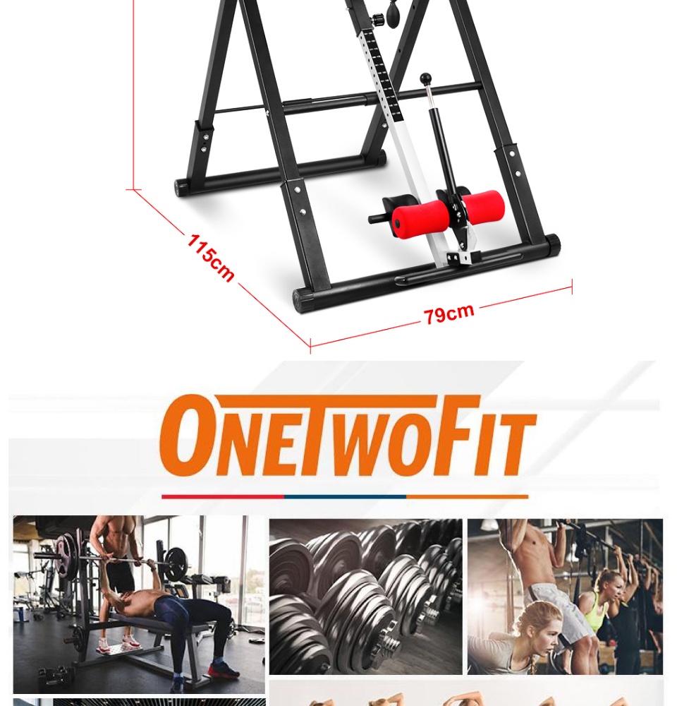 Heavy Handstand Machine Gravity Inversion Table Foldable Ergonomic ...