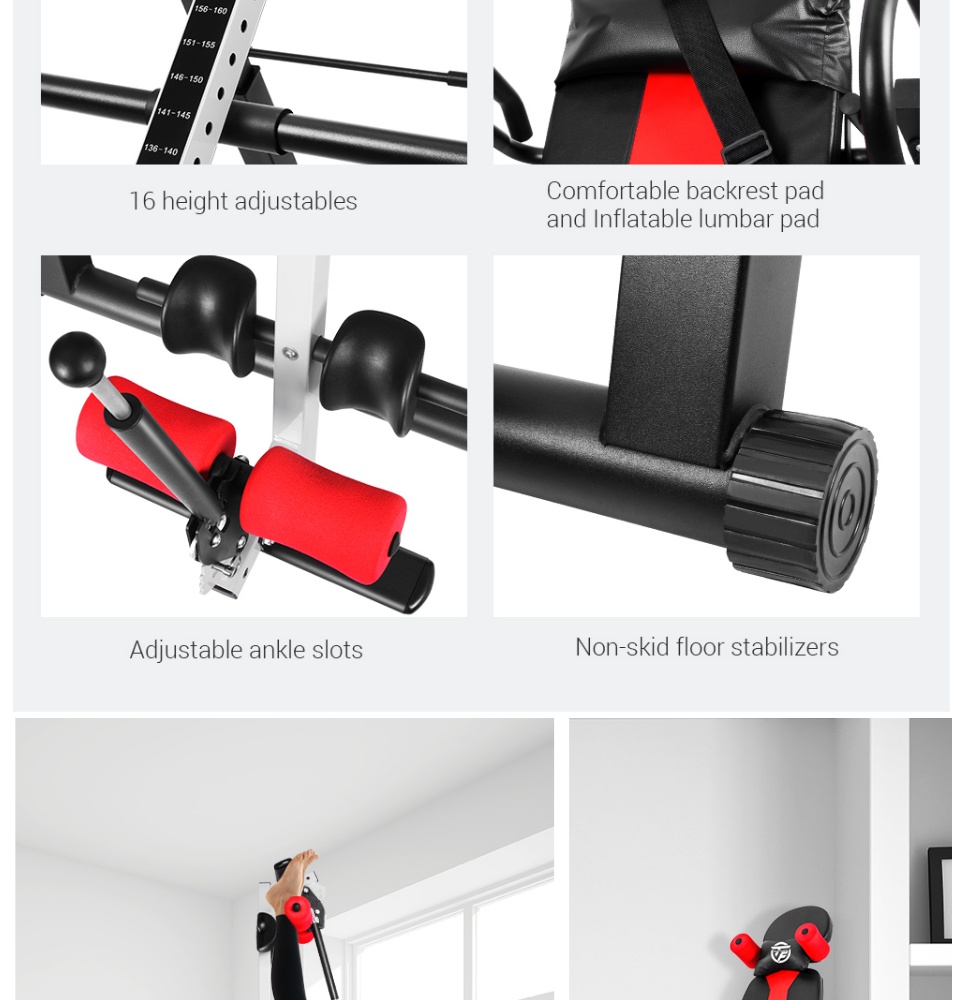 Inverted Machine Gravity Turntable Indoor Foldable Fitness Exercise ...