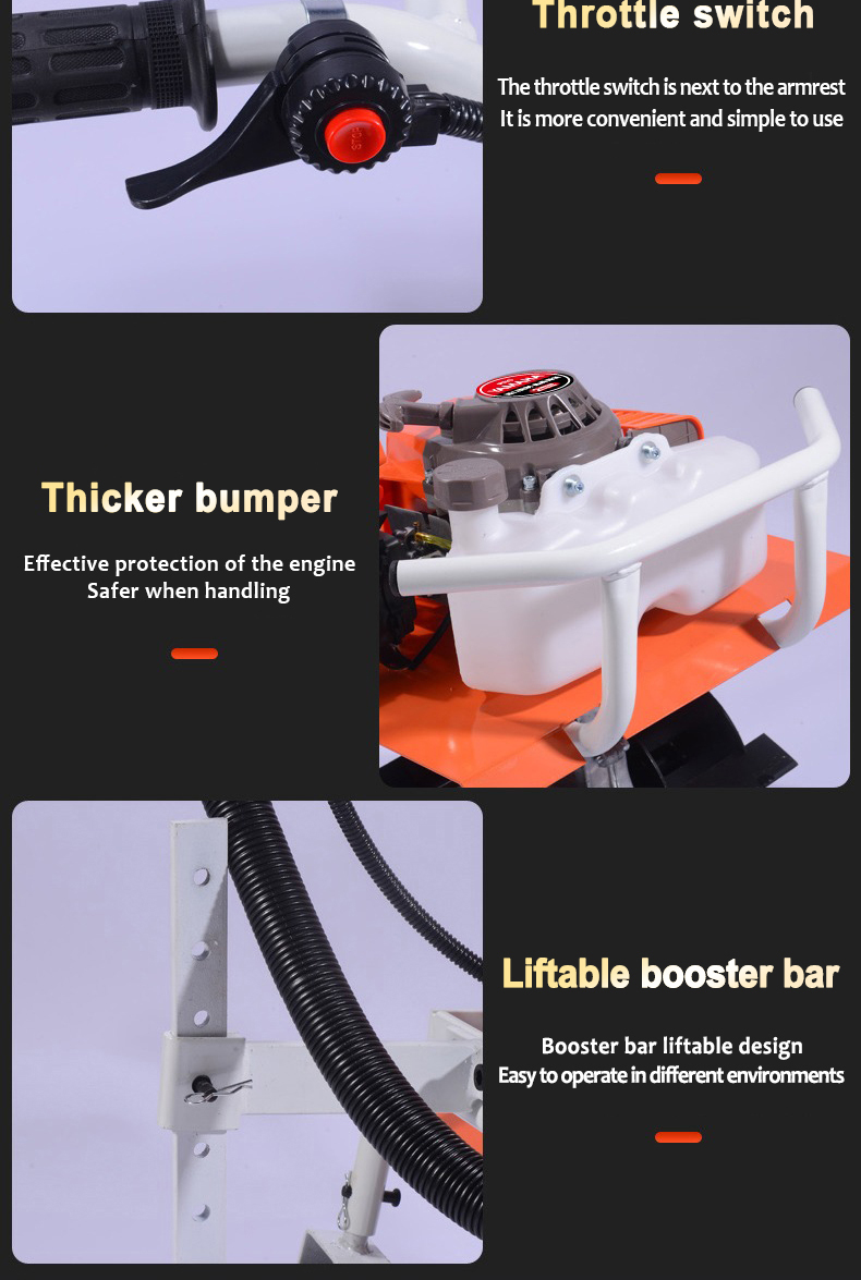 Micro-Tiller, Plowing, Soil Turning And Rotary Tiller, Wasteland ...