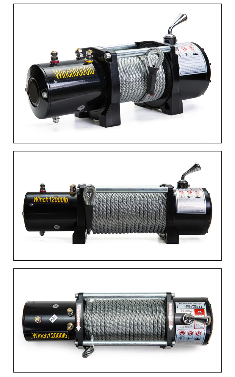 【HOT SALE 】ELECTRIC CAR WINCH HEAVY DUTY OFF ROAD PORTABLE ELECTRIC CAR ...