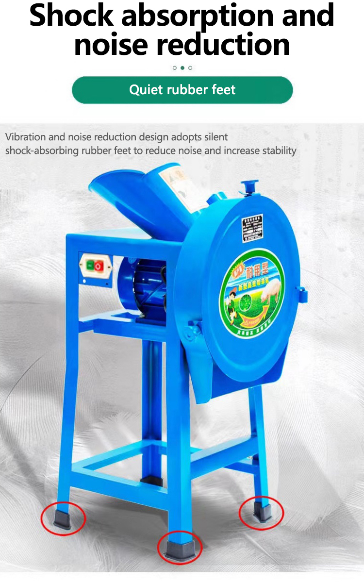 New small household 220v shredder forage chopper suitable for breeding ...
