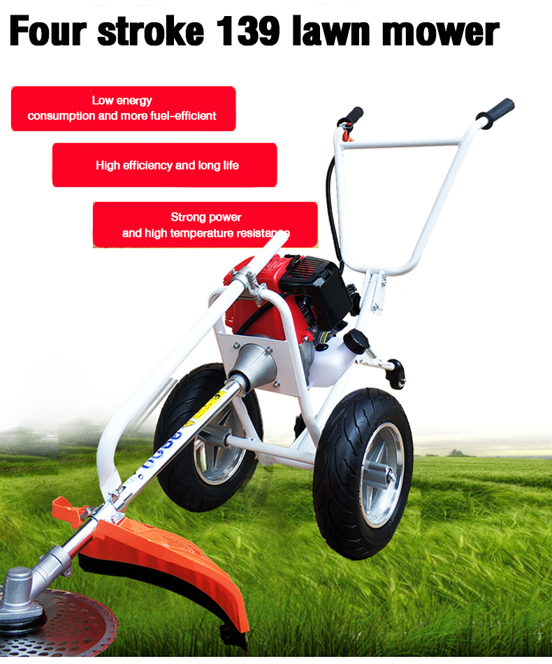 Heavy duty grass cutter 4 stroke,grass cutter gasoline wasteland ...