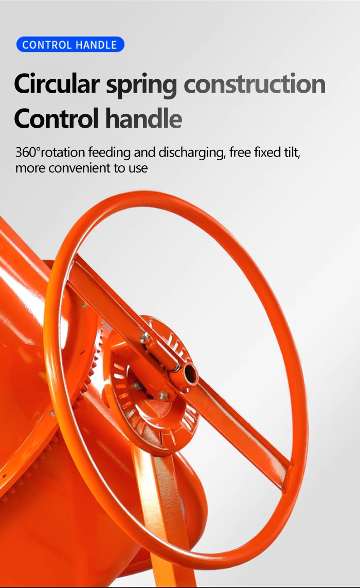 70-240L Electric Concrete Mixer Saturn Half bagger Concrete / Cement ...