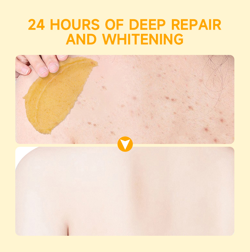 GMEELAN Mango Milk Whitening Body Scrub Exfoliation Niacinamide Butt ...