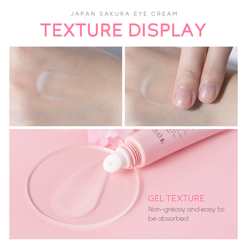 LAIKOU Japan Sakura Skin Care Set Cherry Blossoms Serum Face Cream Eye ...