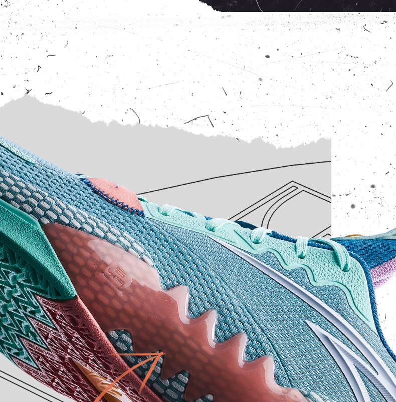 Anta Men Shock Wave Team Kyrie Irving Basketball Shoes Outdoor ...