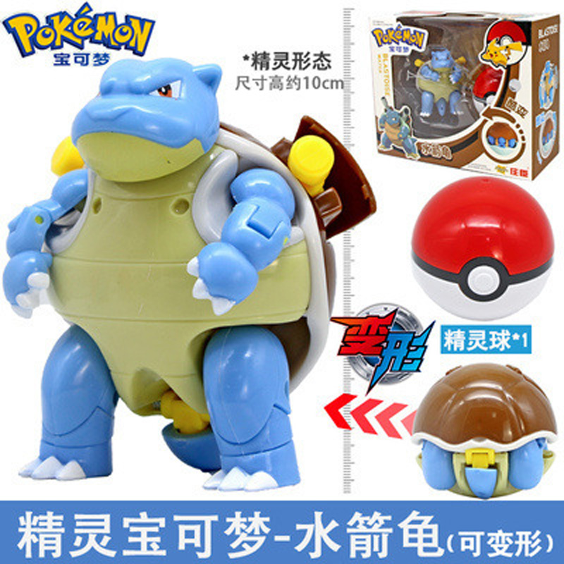 36 Style Pokemon Action Figures Transforming Toy Anime Snorlax Pikachu ...