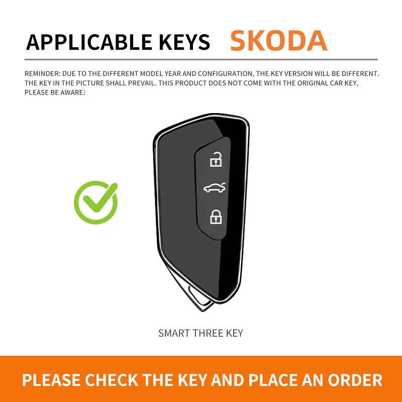 [Ready Stock]Skoda car key Cover Case for Octavia A8 Seat Cupra ...