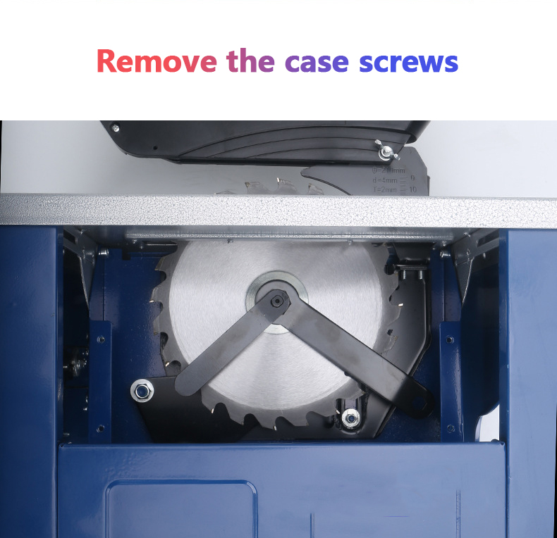 Woodworking table saw 8 inch cutting machine multifunctional household ...