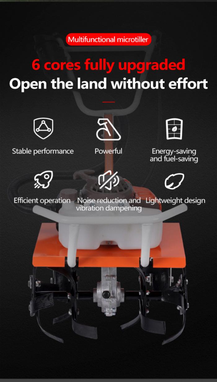 Mini Cultivator Japan Cultivator Gardening weeder 98cc engine 4 Stroke ...
