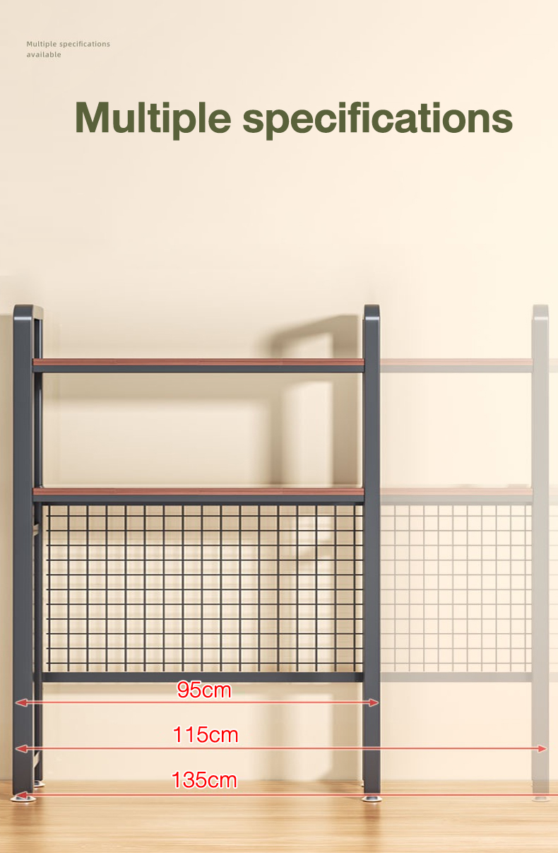 Desktop Rack With Grid Multi-Layer Tabletop Storage Study Desk ...