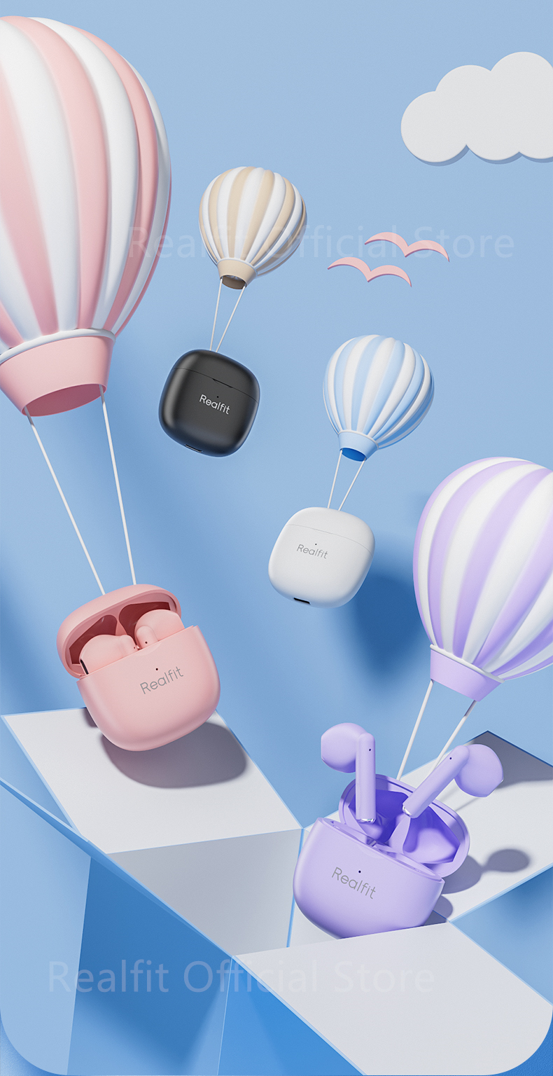 Realfit F1 Bluetooth Earphone Excellent HIFI Quality Wireless Earbuds ...