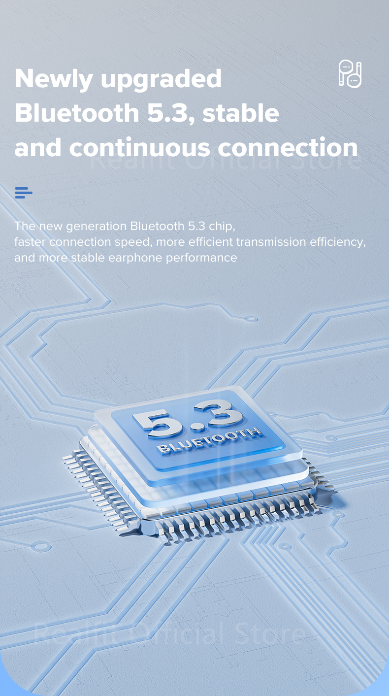 Realfit F1 Bluetooth Earphone Excellent HIFI Quality Wireless Earbuds ...