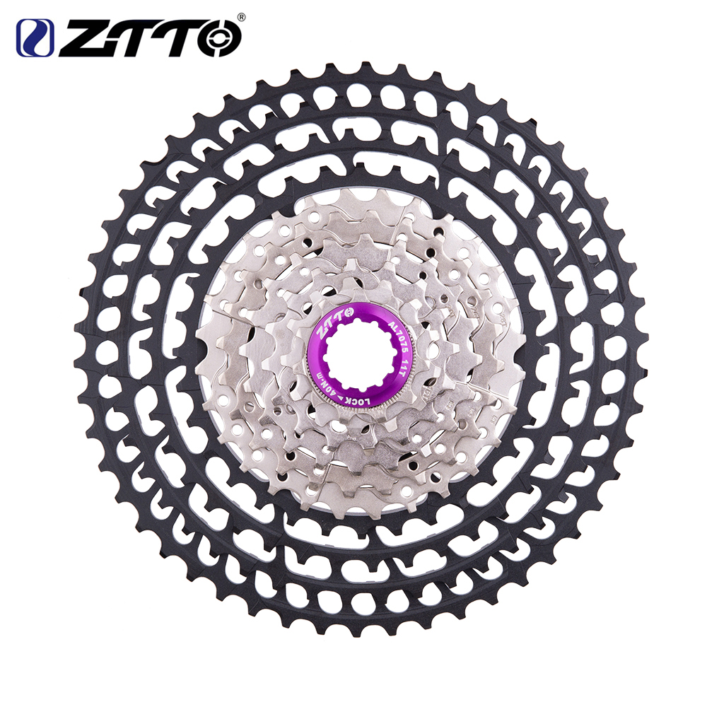 ZTTO MTB Cogs 10 Speed 11-50T SLR2 Flywheel 10s Bike Cassette For M7000 ...