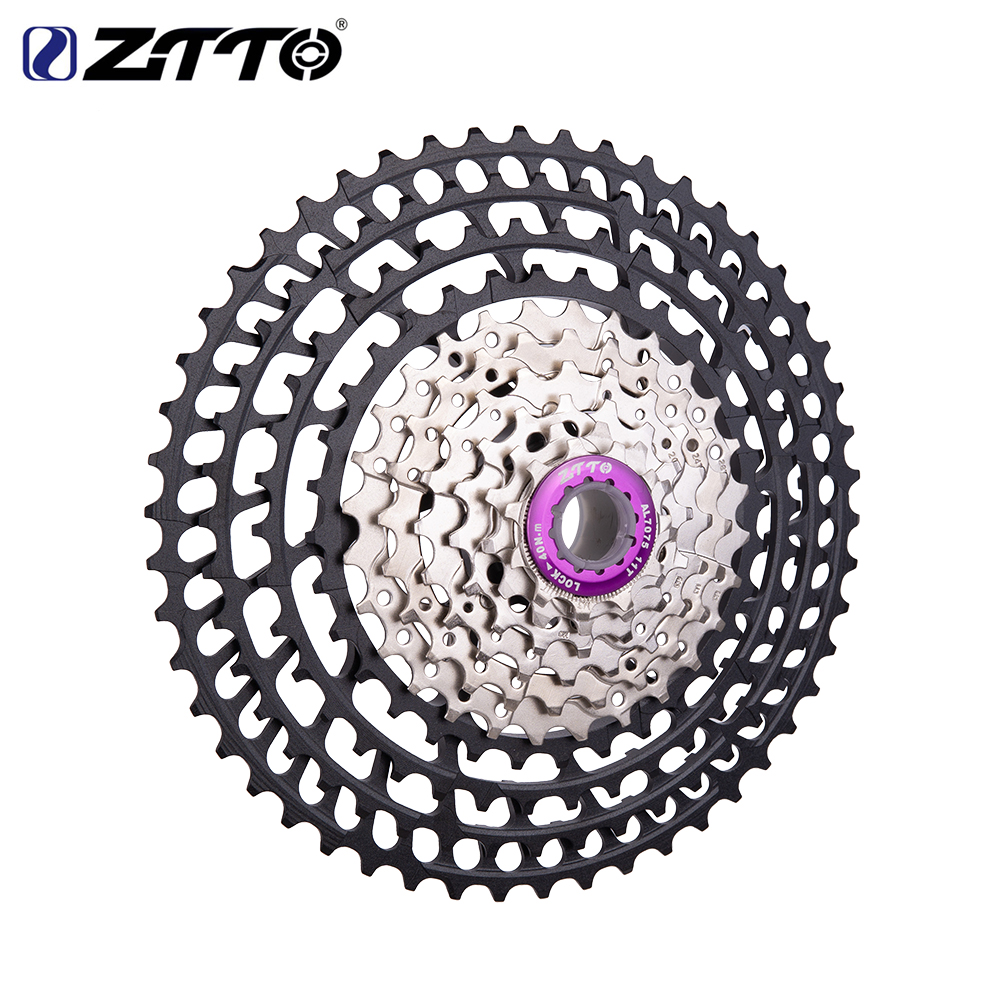 ZTTO MTB Cogs 10 Speed 11-50T SLR2 Flywheel 10s Bike Cassette For M7000 ...