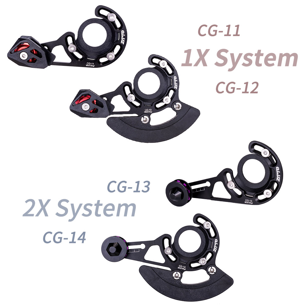 ZTTO MTB Chain Guide 2x System BB Mount 1x Mountain Bike Pulley Wheel ...