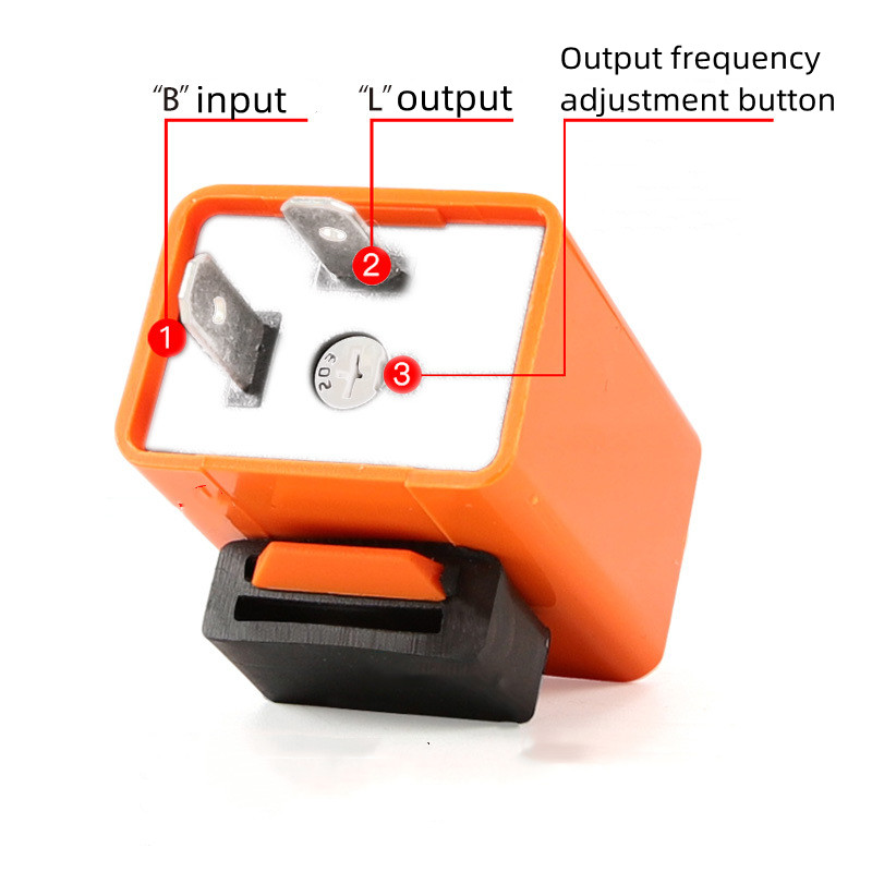 Motorcycle Locomotive LED Turn Signal Controller Electric Vehicle Relay ...