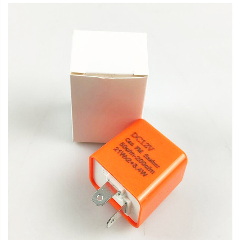 Motorcycle Locomotive LED Turn Signal Controller Electric Vehicle Relay flasher relay with sound ...