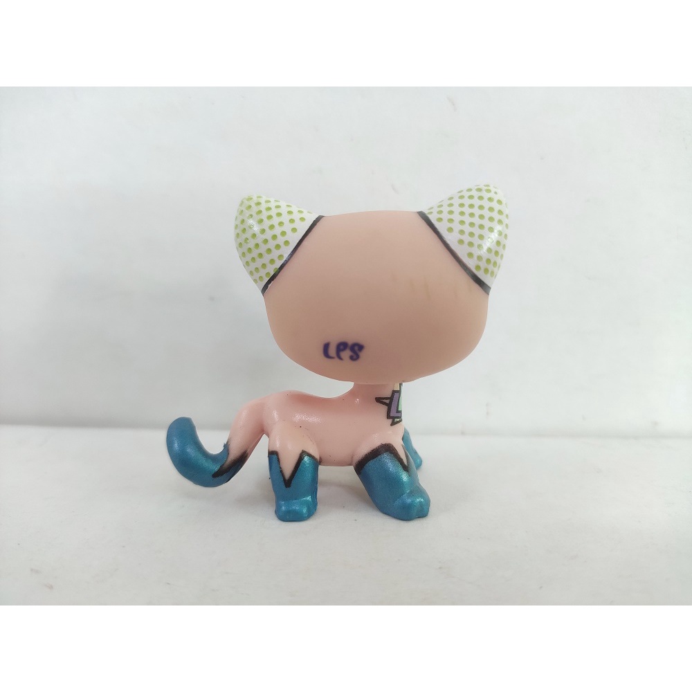 Littlest Pet Shop Toy Pet Short Hair Hero Cat #383 Action Figure LPS ...