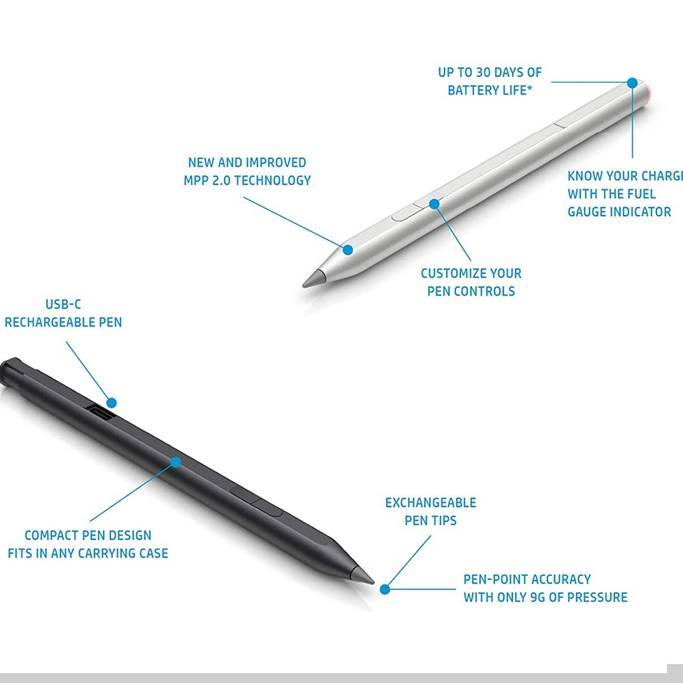 Stylus Pen for HP Pavilion Spectre ENVY x360 Convertible 14 ...