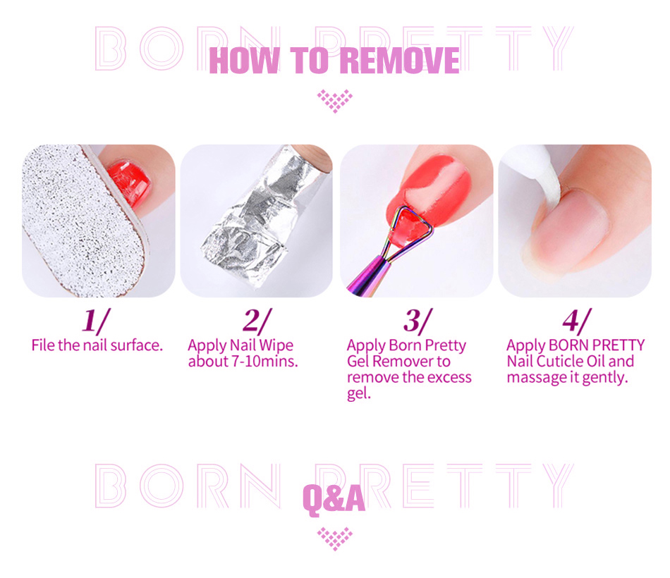 Born Pretty Nail Glue Blooming Gel Polish Strengthener Extension Base ...