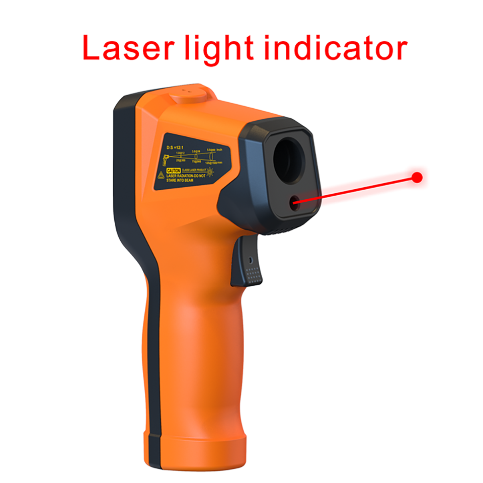 Digital Infrared Thermometer -50~600°C Non-contact Laser Temperature ...