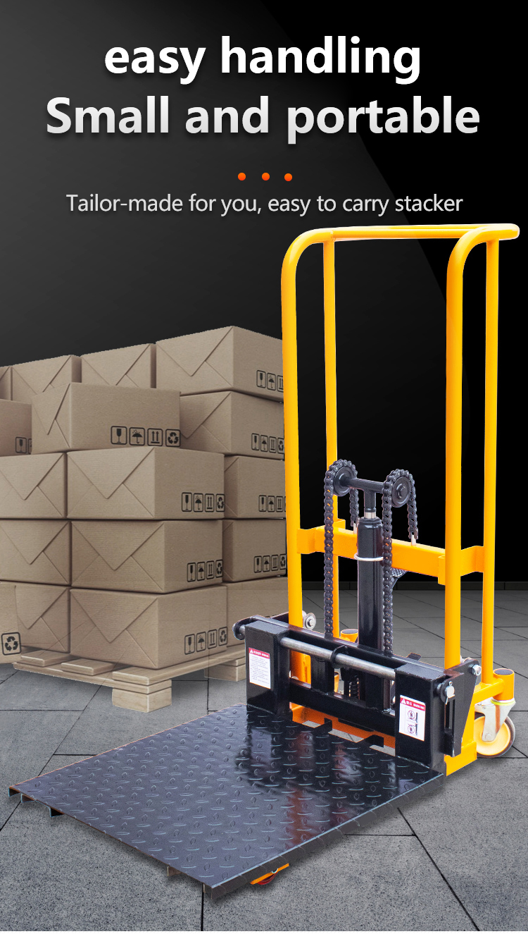 Forklift,hydraulic forklift, load 200kg,hydraulic trolley, hand lift ...