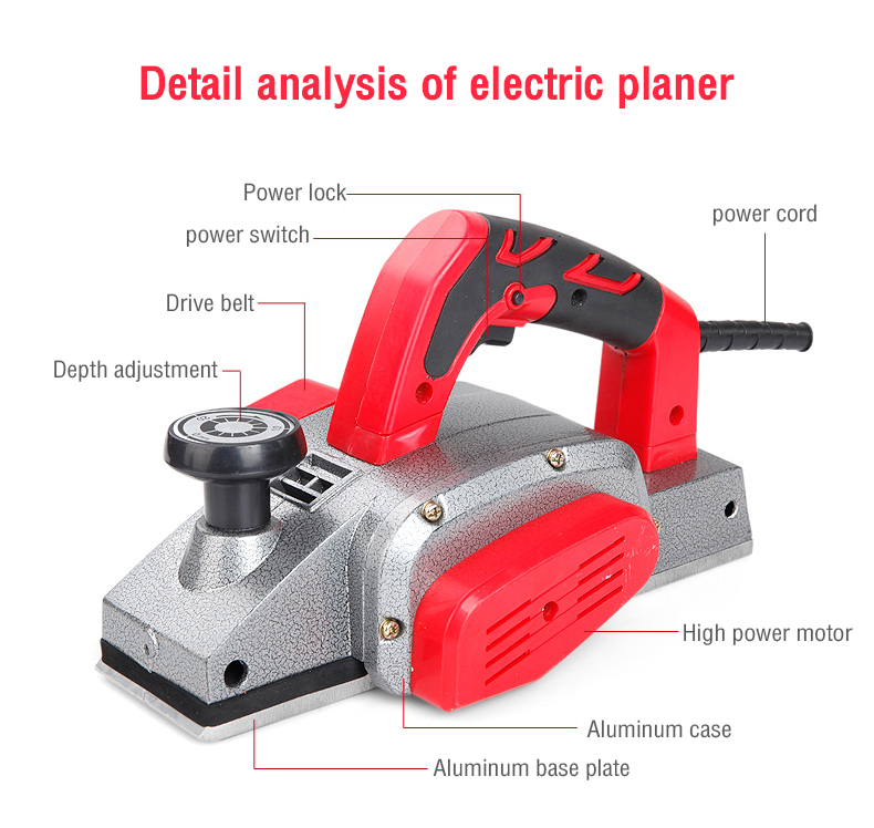 Planer machine for wood Power Planer Tool Electric Wood planer Power ...
