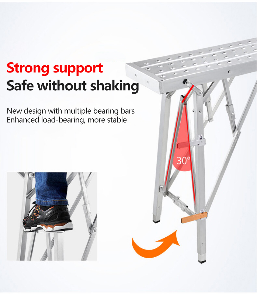 monkey Folding Ladder Platform, Portable Scaffolding, Mobile Stepper ...