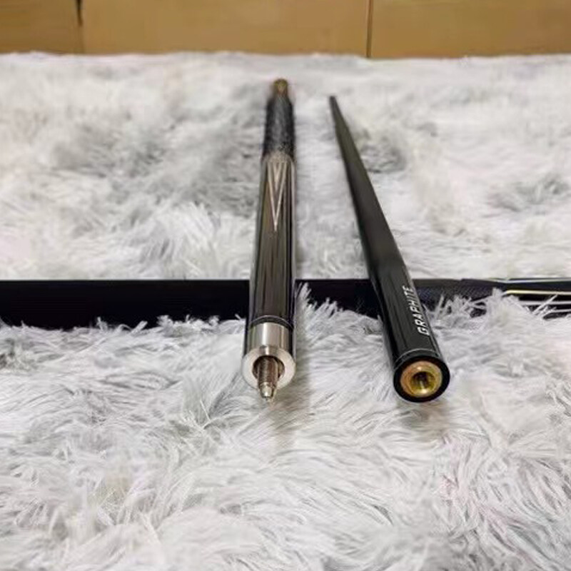 Carbon Fiber Pool Cue Black 8 Snooker American Nine Ball Billiard Cue ...