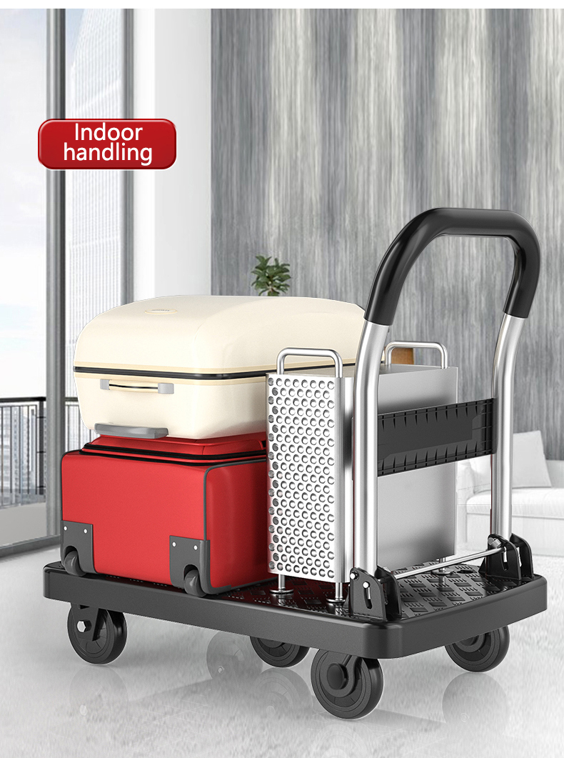 MONKEY Hand Truck Platform Trolley Push Cart Trolley Flat Bed portable ...