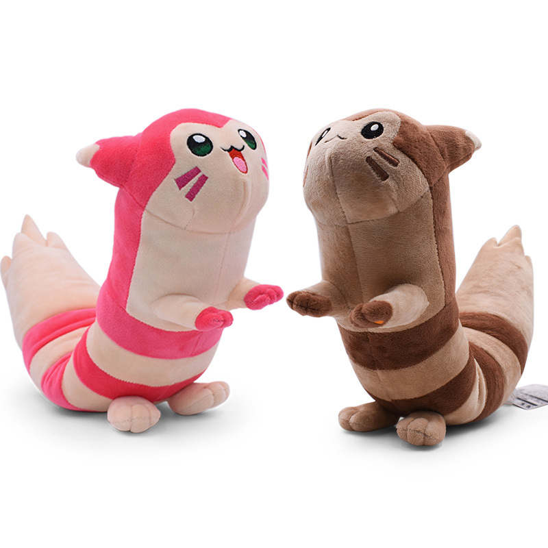 23-47cm Pokemon Anime Figure Sentret Furret Plush Toys Doll Hold Pillow ...
