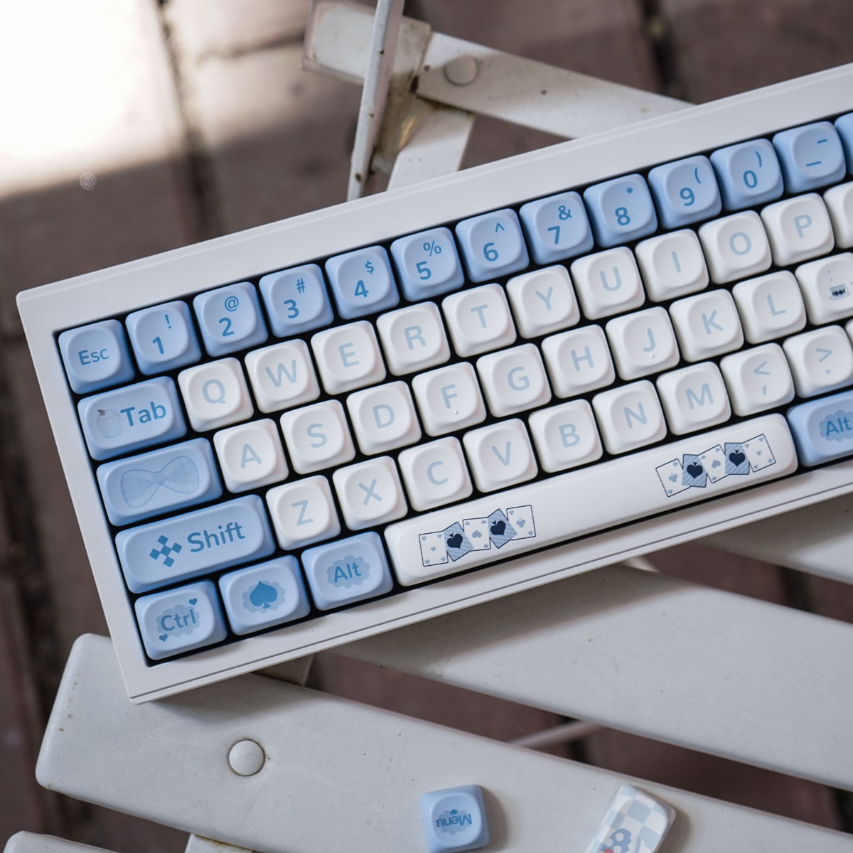 GMK Alice Rabbit 145 Key PBT Keycaps Dye Sublimation Moa Highly For ...
