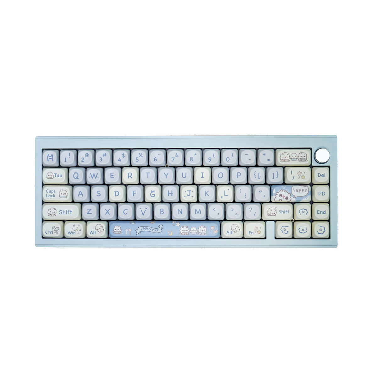 GMK Cute Cat 145 key PBT Keycaps Dye Sublimation Moa Highly For ...