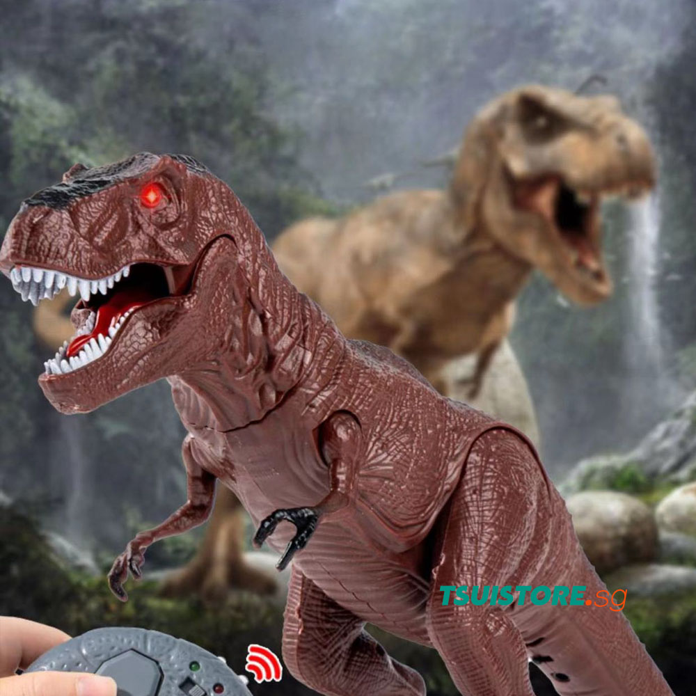 RC Dinosaur Tyrannosaurus Rex Remote Control Toy Simulation Electric ...
