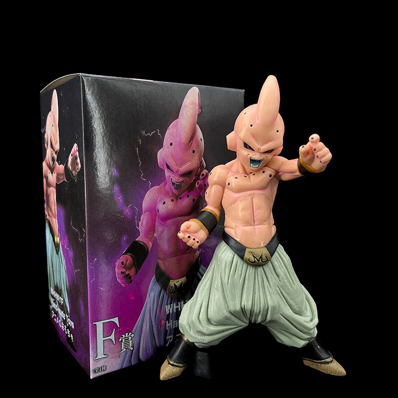 18cm Dragon Ball Z Boss Anime Figure Majin Buu Evil Buu GK Statue PVC ...