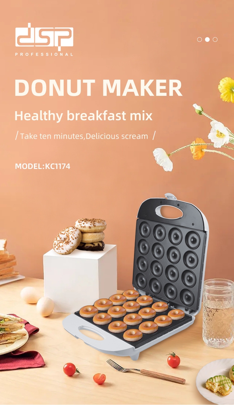 DSP 16/12/9/4 hole mini donut maker toaster oven Mini Doughnut Maker ...